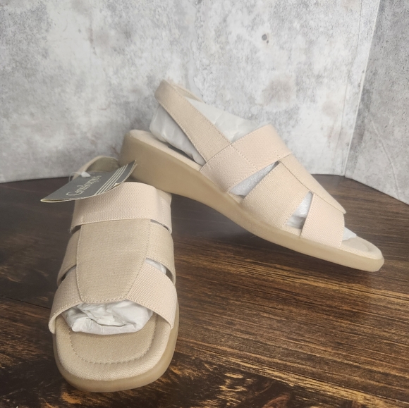 Grasshoppers | Shoes | Grasshoppers Womans Sz 6m Sling Back Open Toe ...